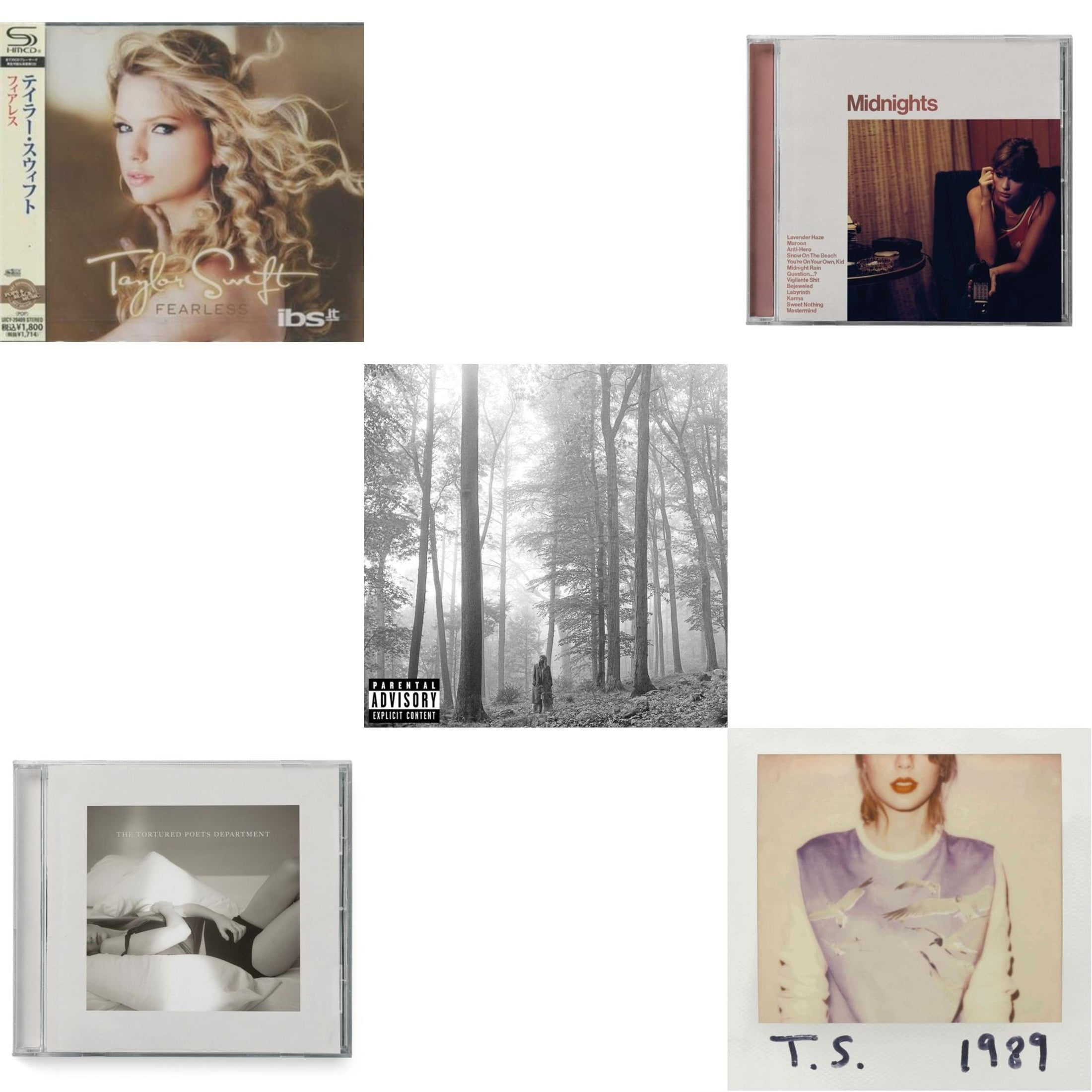 Fearless & Tortured Poets Department (X) (Manuscript- Bonus Track ...