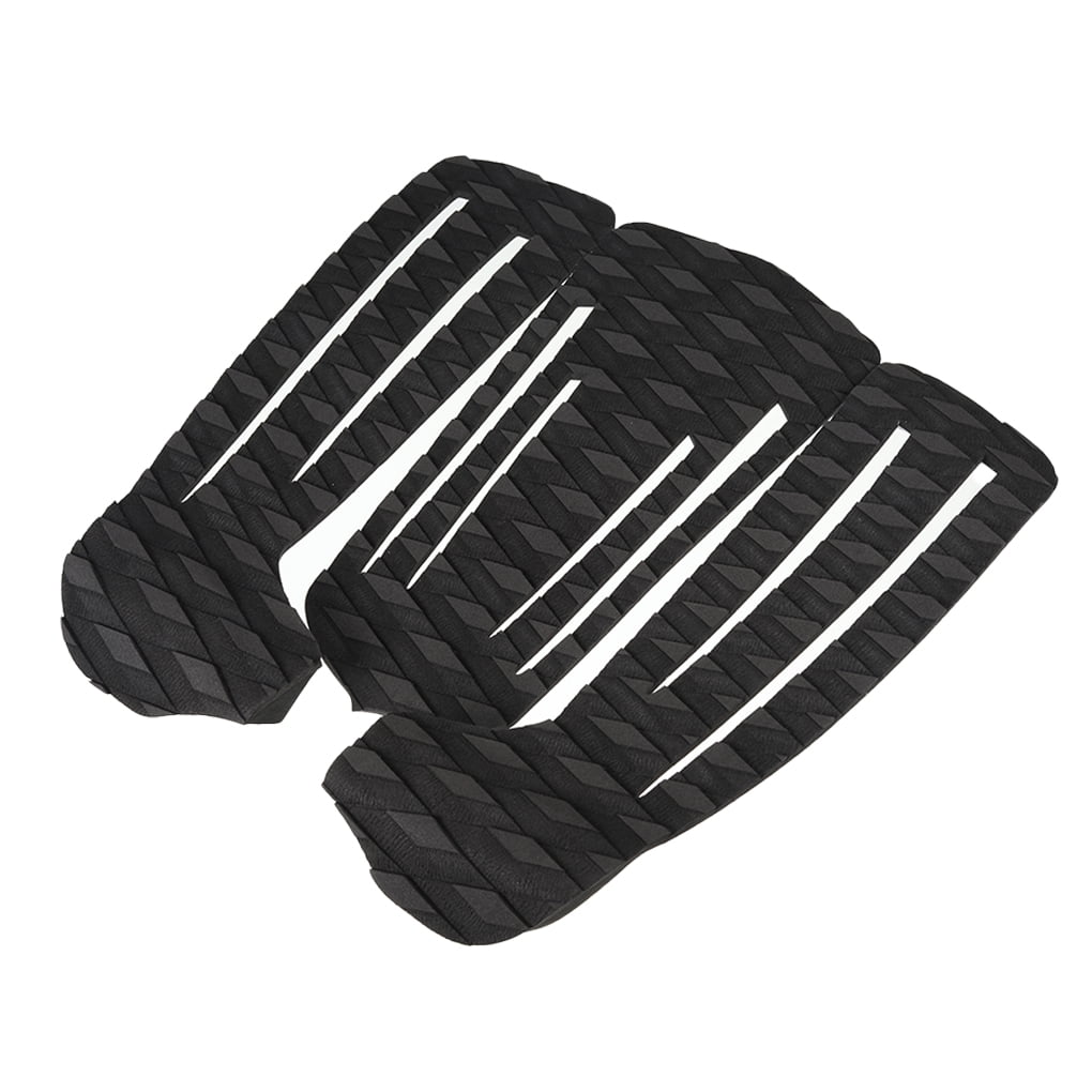 Fearlessin 3Pcs Deck Traction Pad Surf Skid-proof Mat Board Heavy Duty ...