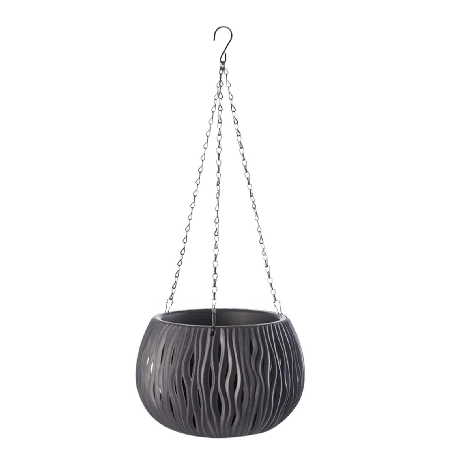 Fearlessin ABS Outdoor Planter Hanging Plant Pot For Various Plants ...