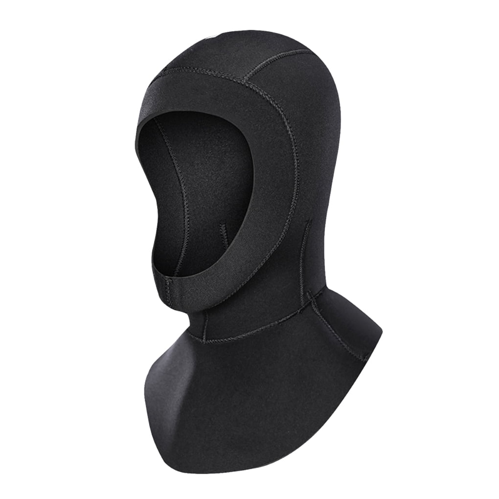Fearlessin Diving Cap Headgear Hood Black Snorkeling Wetsuit Winter ...