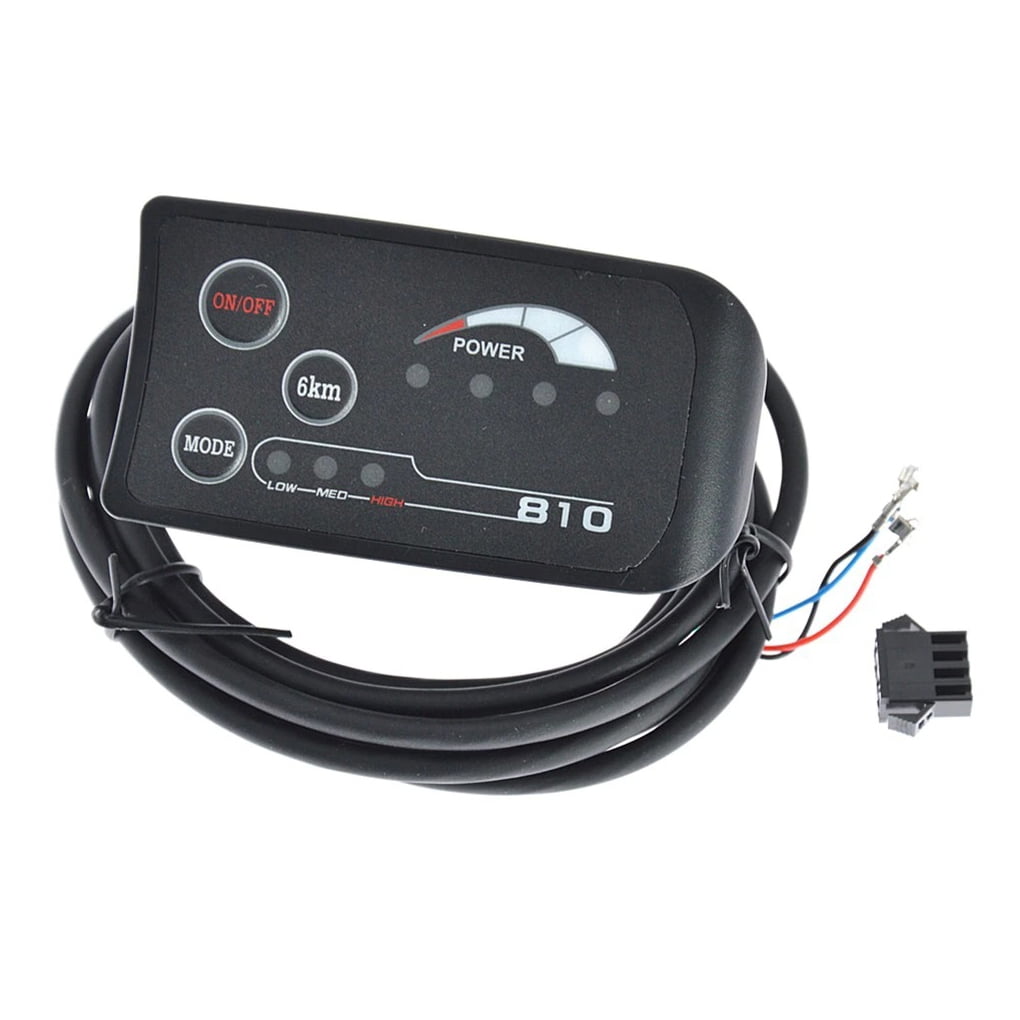Fearlessin Electric Bicycle LED Display Speed Control Instrument ...