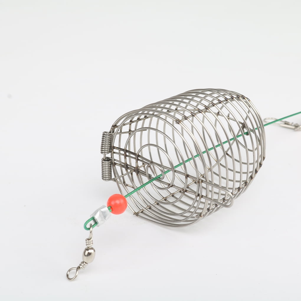 Fearlessin Fishing Bait Cage Accessories Stainless Steel Wire Carp Fish ...