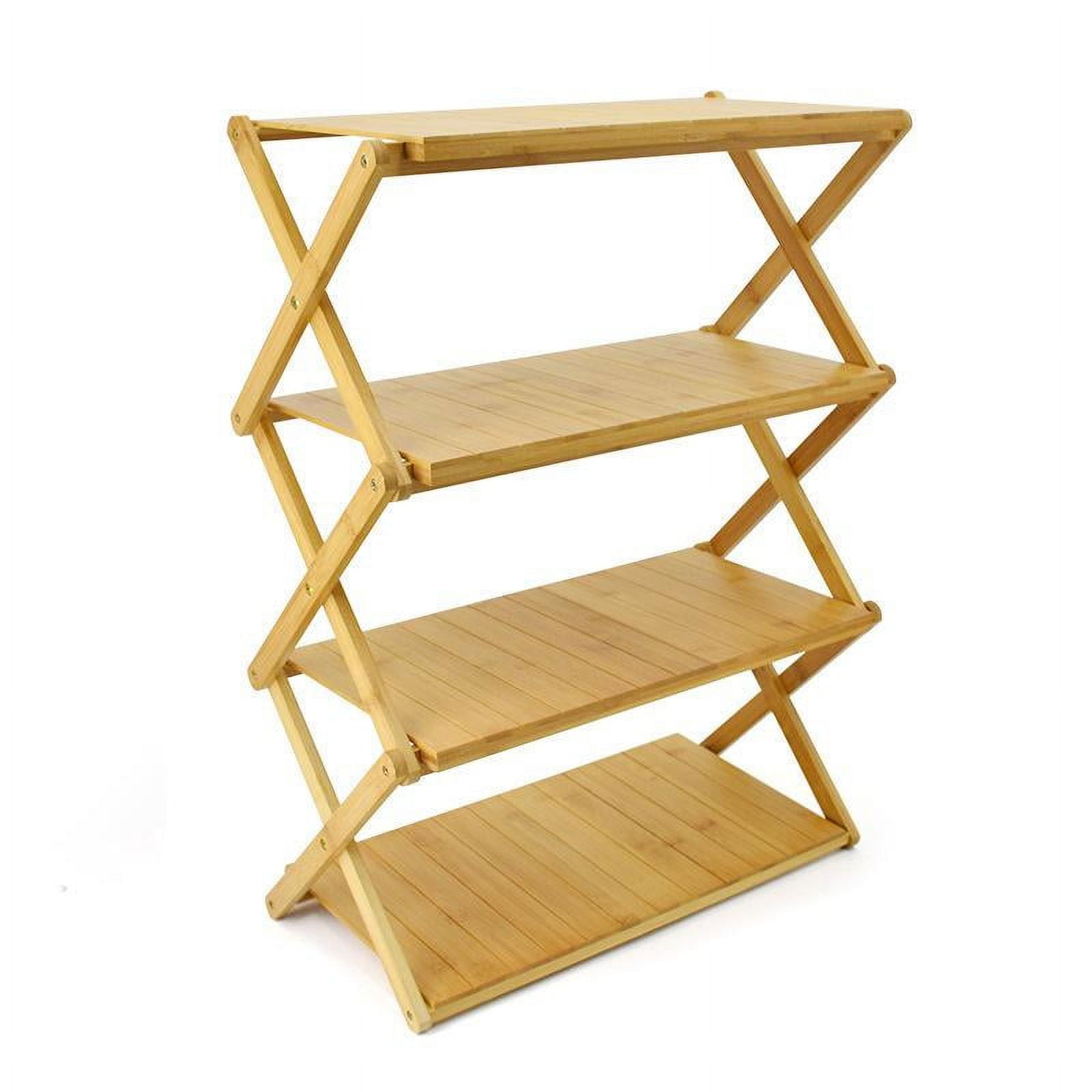 Fearlessin Portable Folding Camping Shelf Multipurpose Display Shelf ...