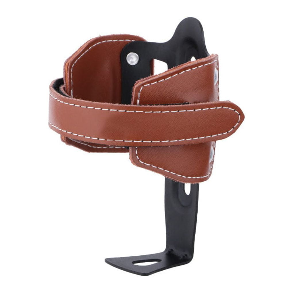 Fearlessin Retro Fashion Bike Water Bottle Holder Cage Bracket Cowhide ...