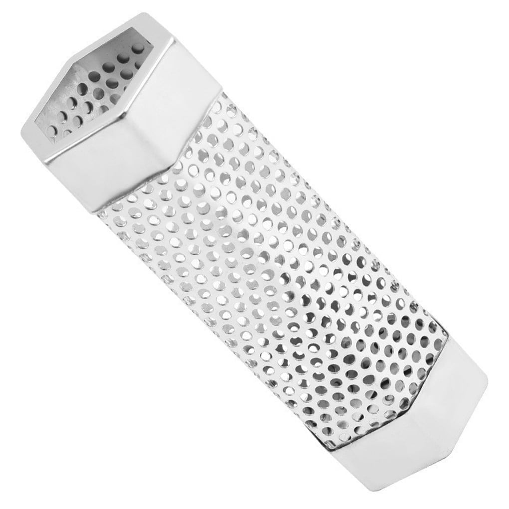 Fearlessin Stainless Steel BBQ Tube Grill Pipe Portable Camping ...