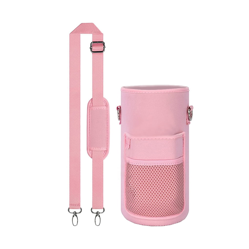 Fearlessin Traveling Portable Water Bottle Cover with Shoulder Strap ...