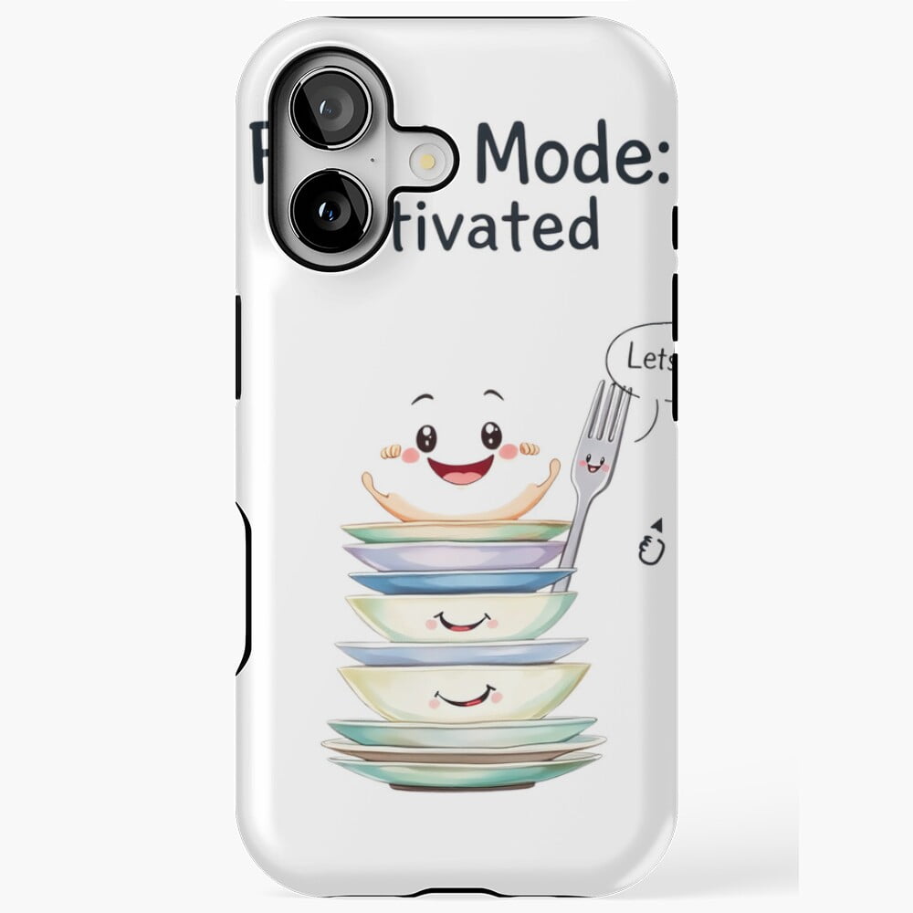 Feast Mode Activated Funny Thanksgiving Tableware Case for iPhone 11-17 ...