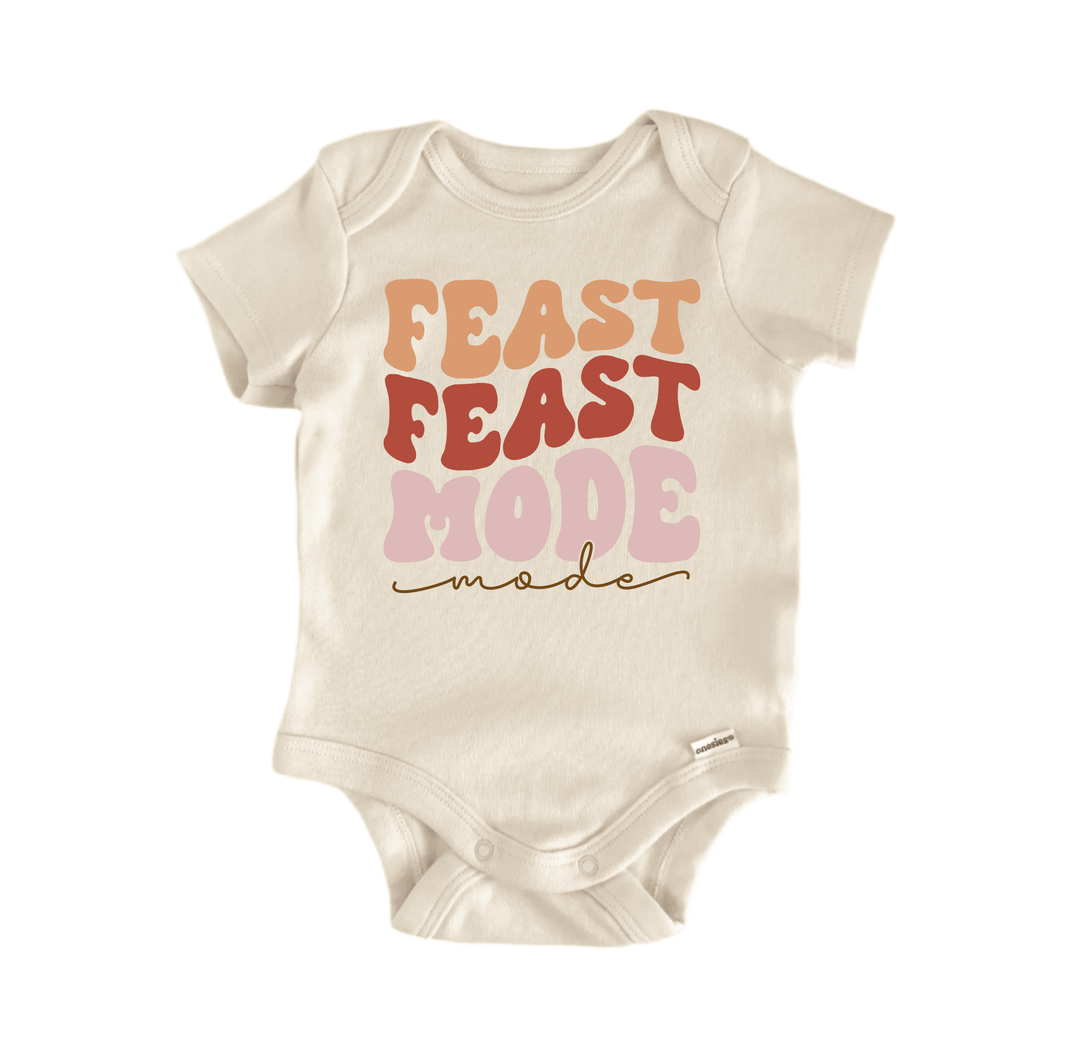 Feast Mode Thanksgiving - Baby Boy Girl Clothes Bodysuit Funny Cute ...