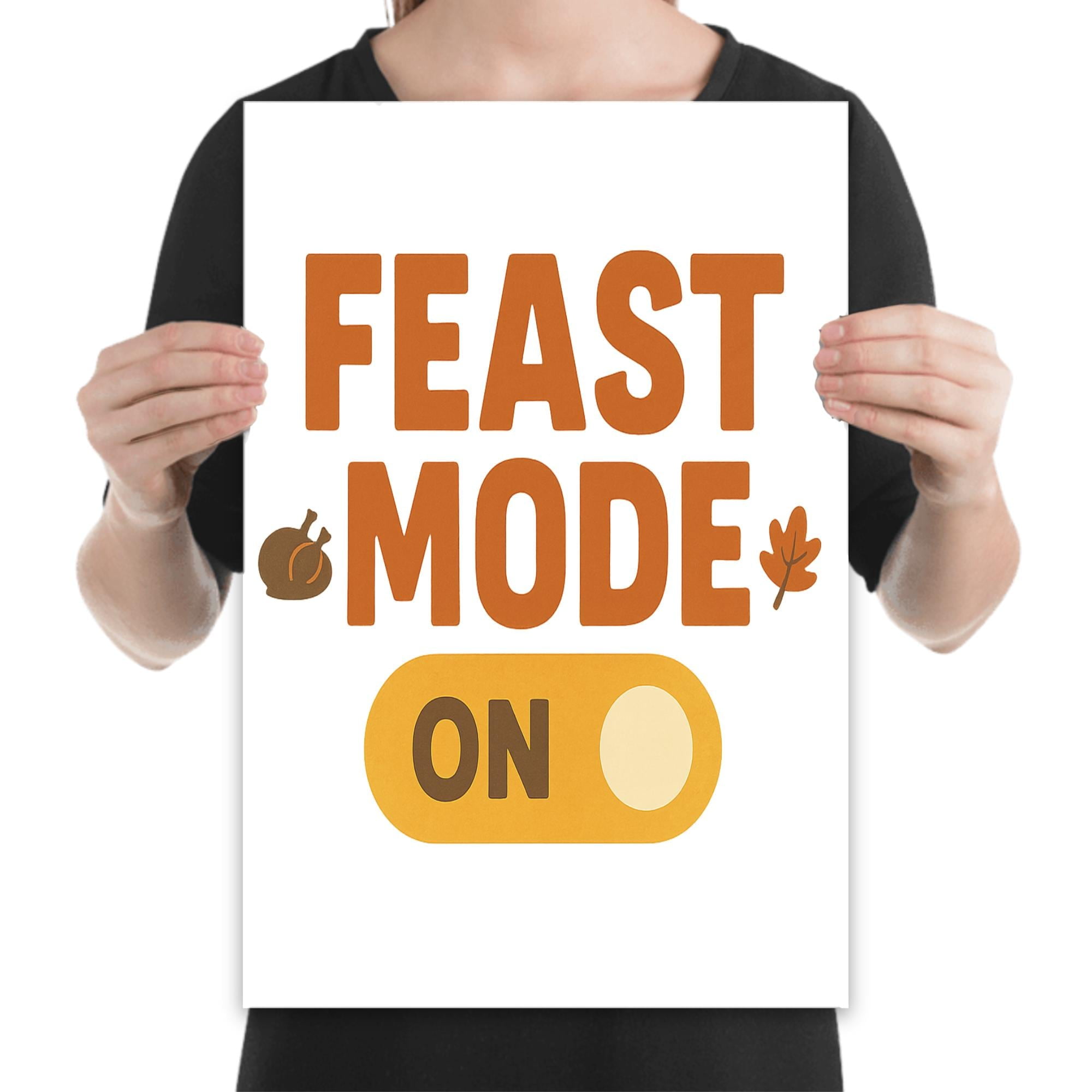Thanksgiving Feast Decor - Dining Room Wall Art - 13x19 Poster Print ...
