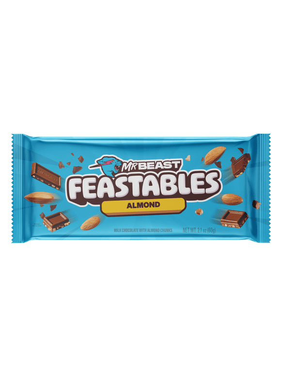 Feastables Chocolate Bars in Chocolate - Walmart.com