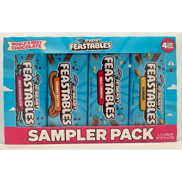 Feastables Almond Chocolate Bar
