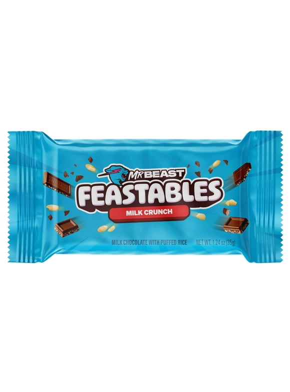 Feastables Chocolate Bars in Chocolate - Walmart.com