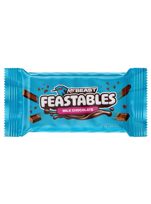 Feastables Chocolate Bars in Chocolate - Walmart.com