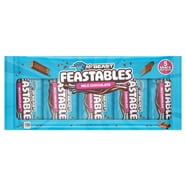 FEASTABLES MILK CHOCOLATE 8 pack 1.24 oz MINI - Walmart.com