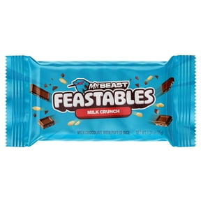 Feastables MrBeast Chocolate Peanut Butter Cups, 1.41 oz (40g), 5 Count ...