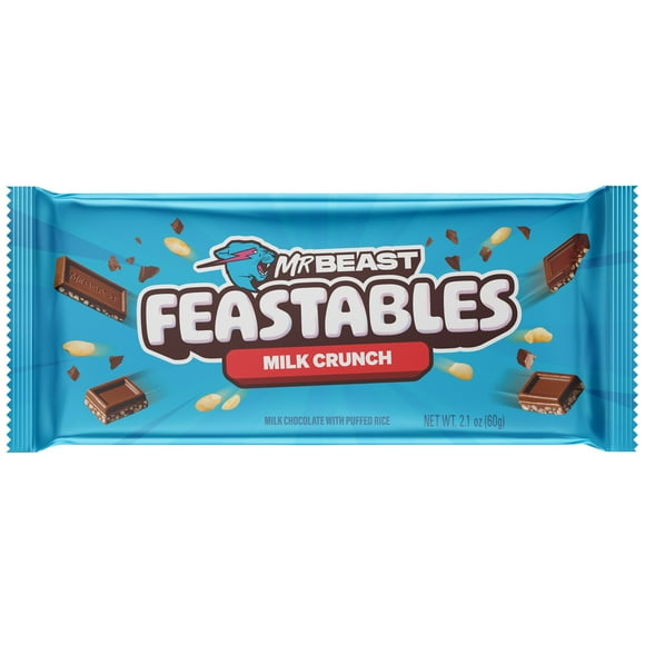 Feastables Chocolate Bars in Chocolate - Walmart.com