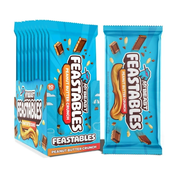 Feastables Chocolate Bars in Chocolate - Walmart.com