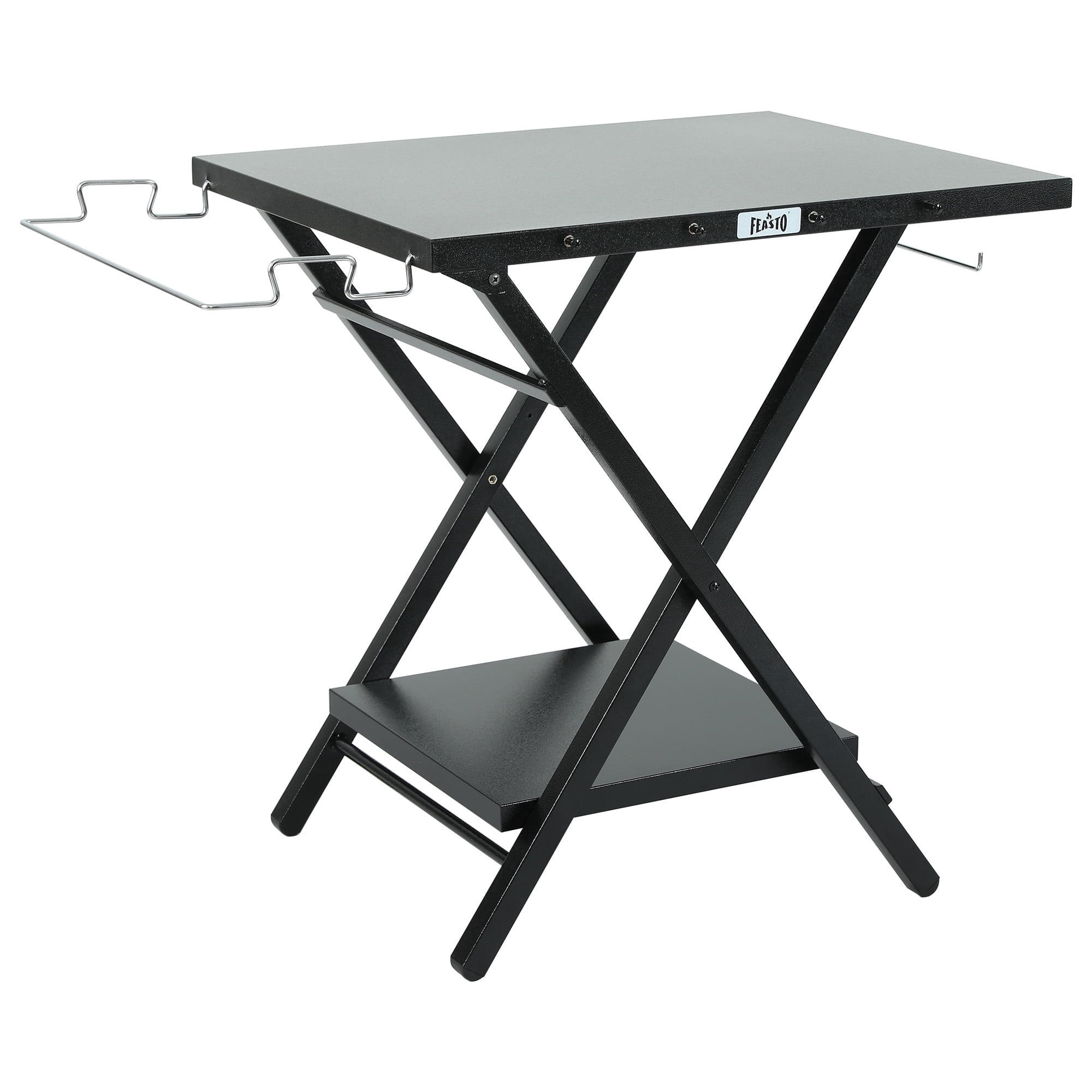 Feasto 24" x 30" Large Portable Folding Grill Stand Table - Walmart.com
