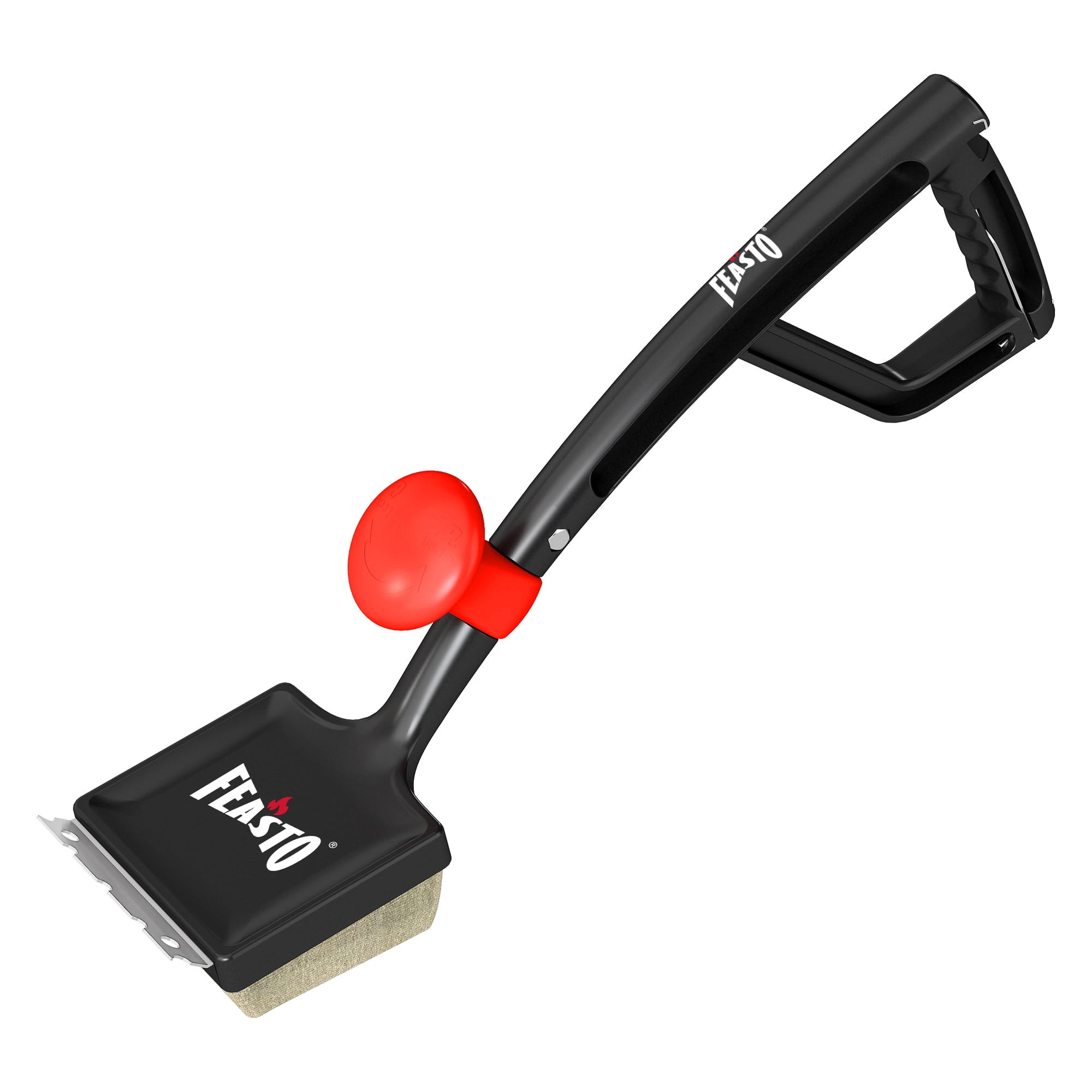 Feasto 6-in-1 Replaceable Head Grill Brush & Scraper | Multi-Function ...