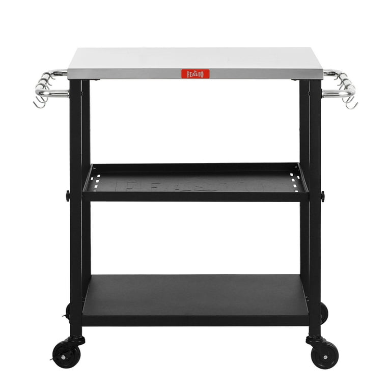 3 tier stainless steel table store