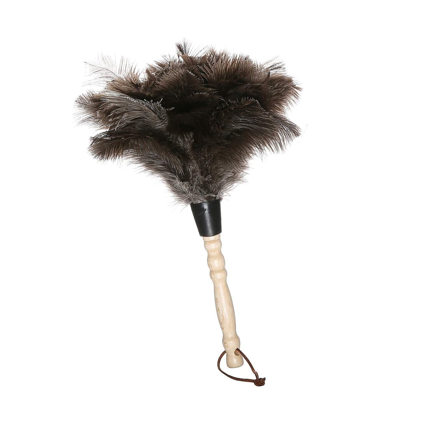 Feather Duster 13 inch Ostrich Feather Duster Fluffy Natural Genuine ...
