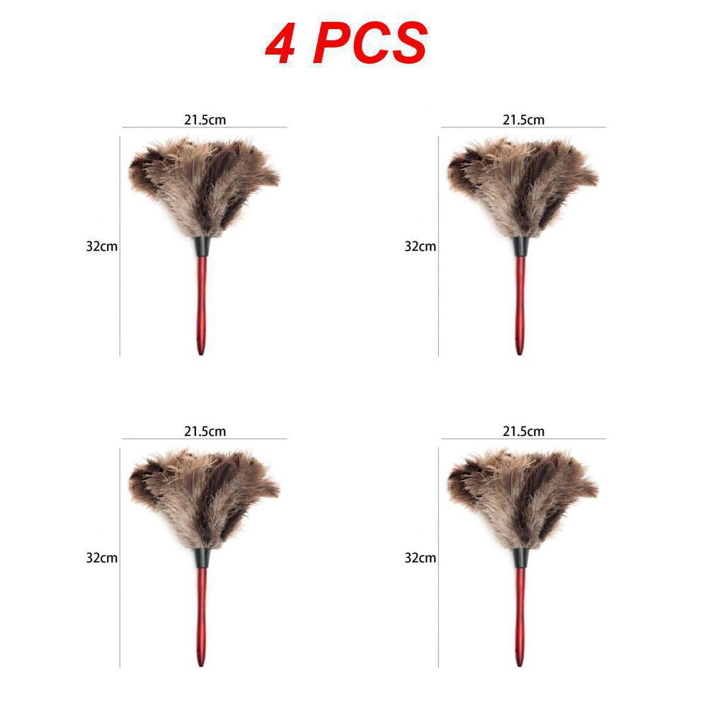 Feather Dusters Ostrich Duster With Wood Long Handle Brush ...