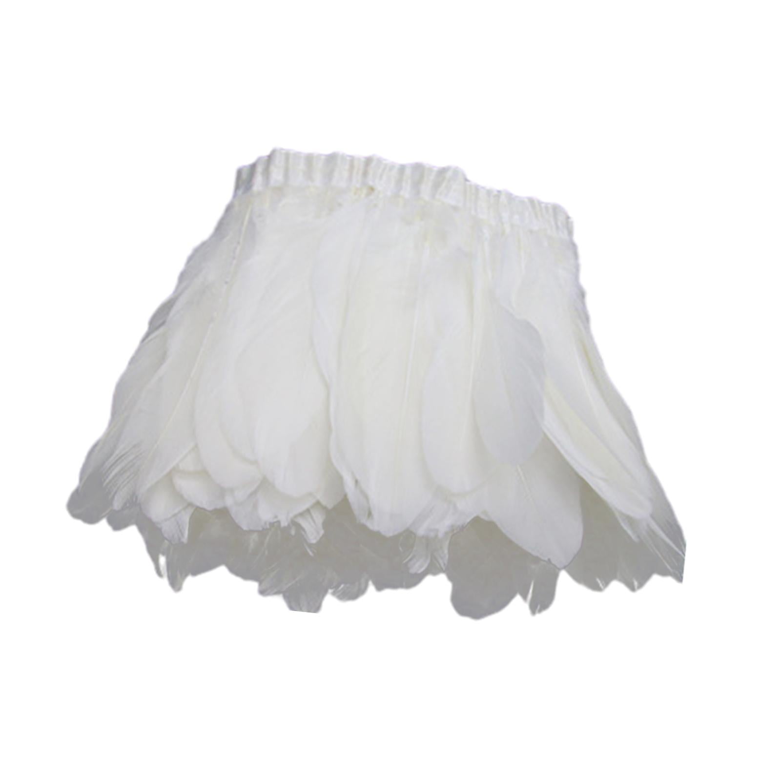 Feather Fringe Trims Sewing Craft Feather DIY Crafts Stage Costumes ...
