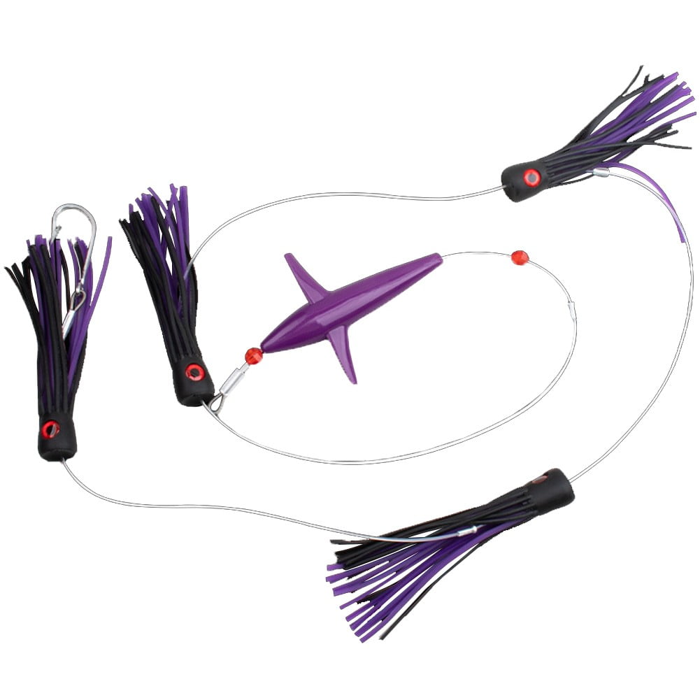 Feather Rig Bird Trolling Lure squid Tuna Daisy Chain for Big Game ...