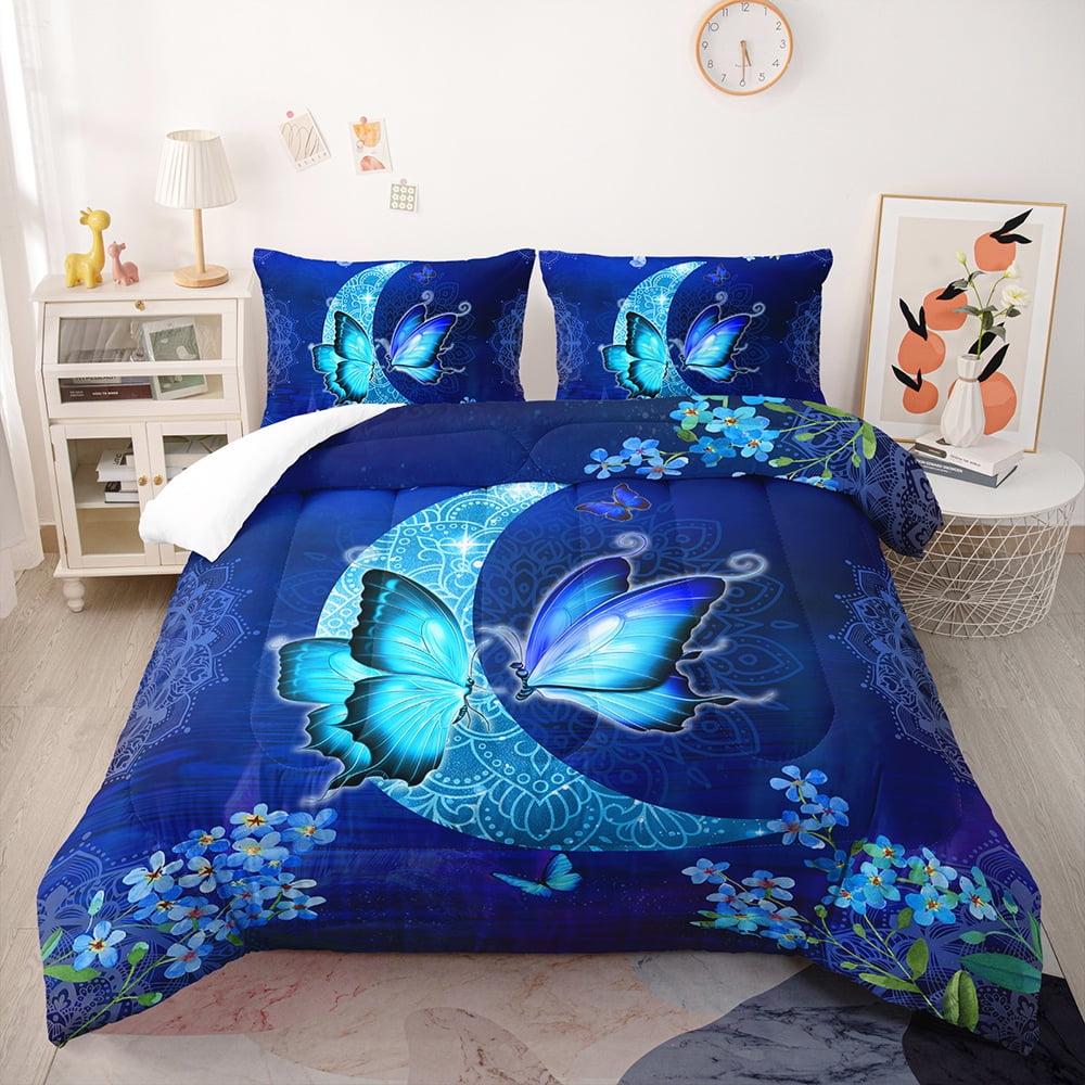 Feather Silk Cotton Quilt Butterfly Animal Retro Flower Quilt Core Fat ...