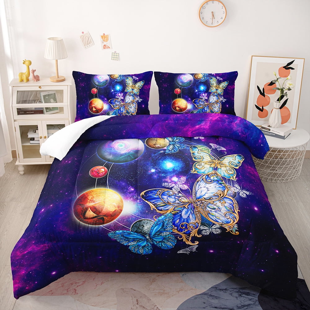 Feather Silk Cotton Quilt Butterfly Animal Retro Flower Quilt Core Fat ...