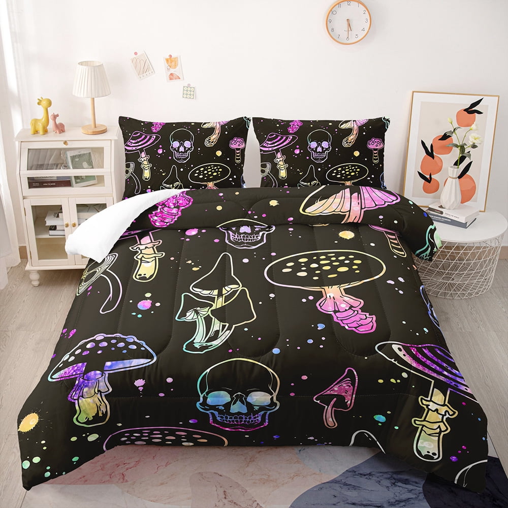 Feather Silk Cotton Quilt Skeleton Flower Mushroom Magic Quilt Core Fat ...