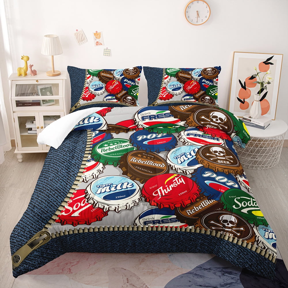 Feather Silk Cotton Quilt Skeleton Flower Mushroom Magic Quilt Core Fat ...