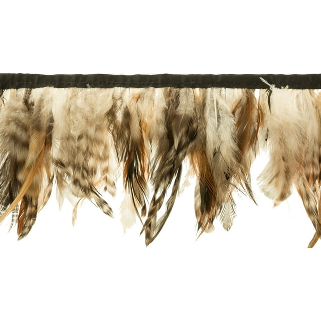 Feather Trim 5" X 6yd - Natural - Walmart.com