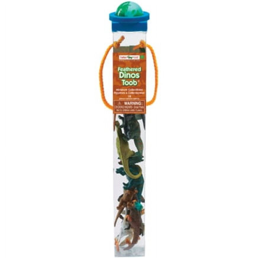 Safari Feathered Dinos Toobs - Walmart.com