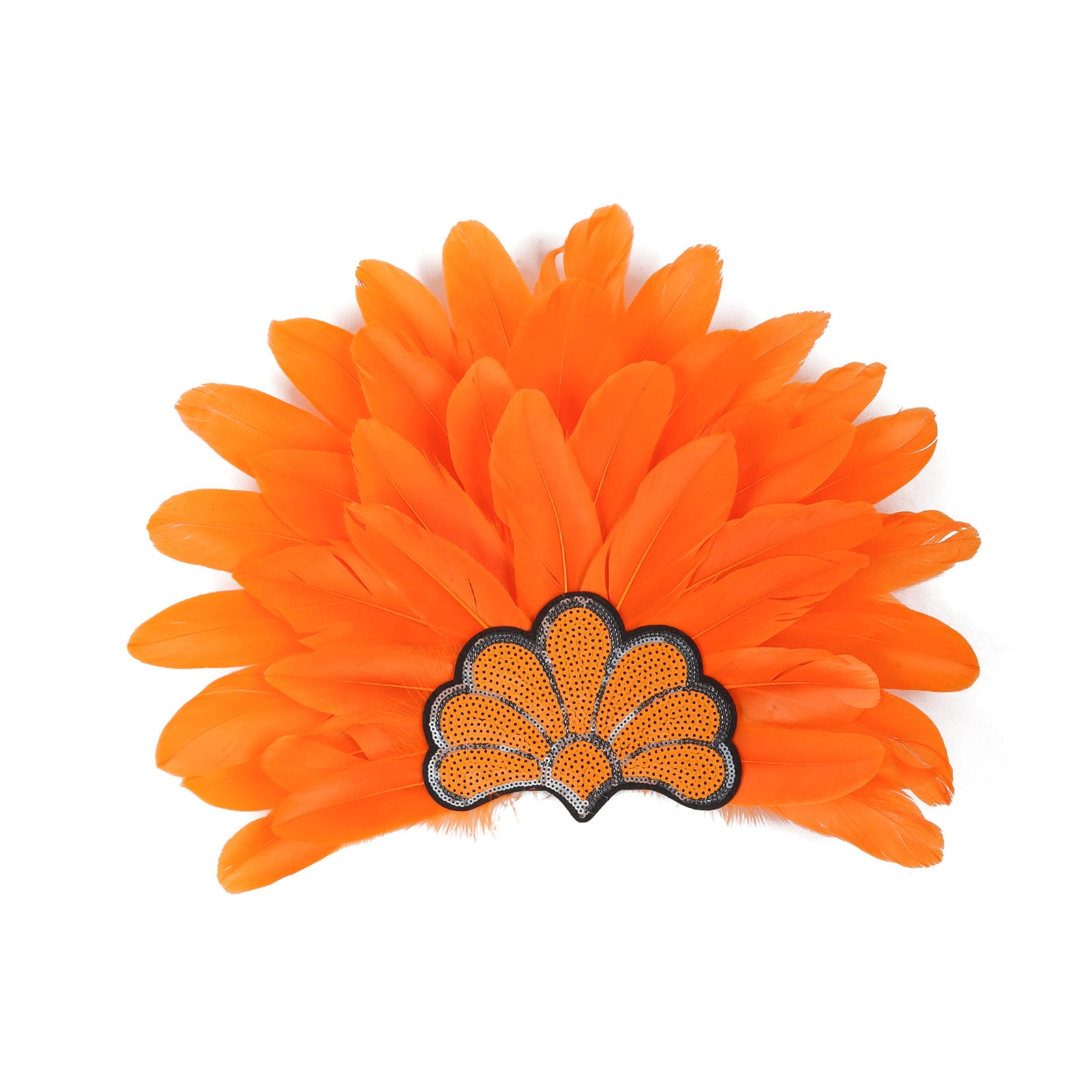 Feathered Flapper Headbands Mardi Gras Prom Dancer Headpiece for Party ...