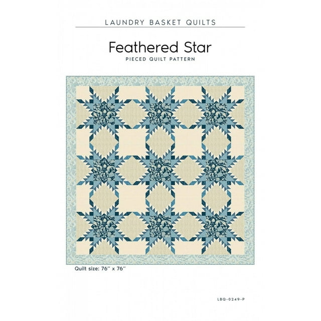 Feathered Star Quilt Pattern - Walmart.com