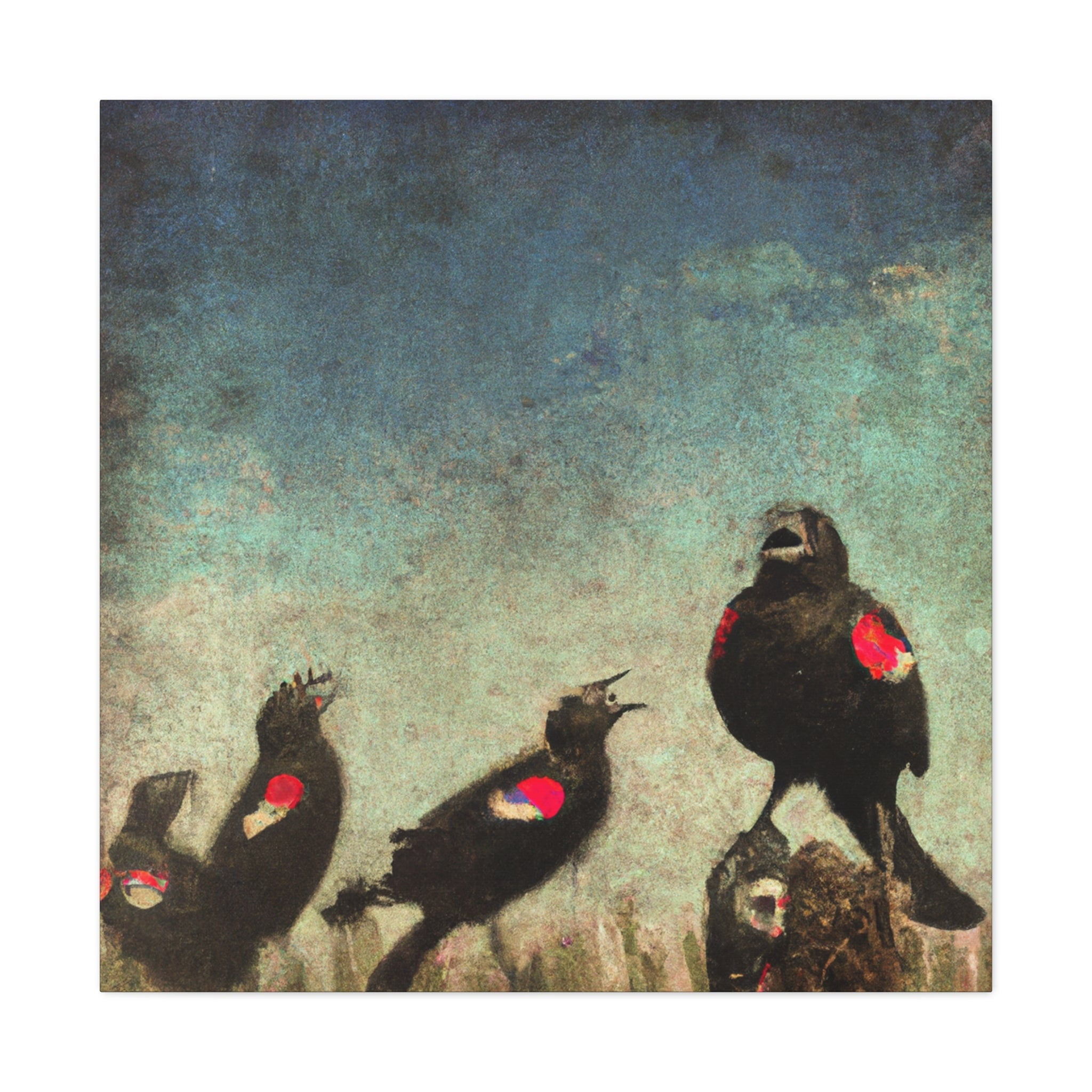 "Feathered Winged Mastersong" - Canvas - Walmart.com