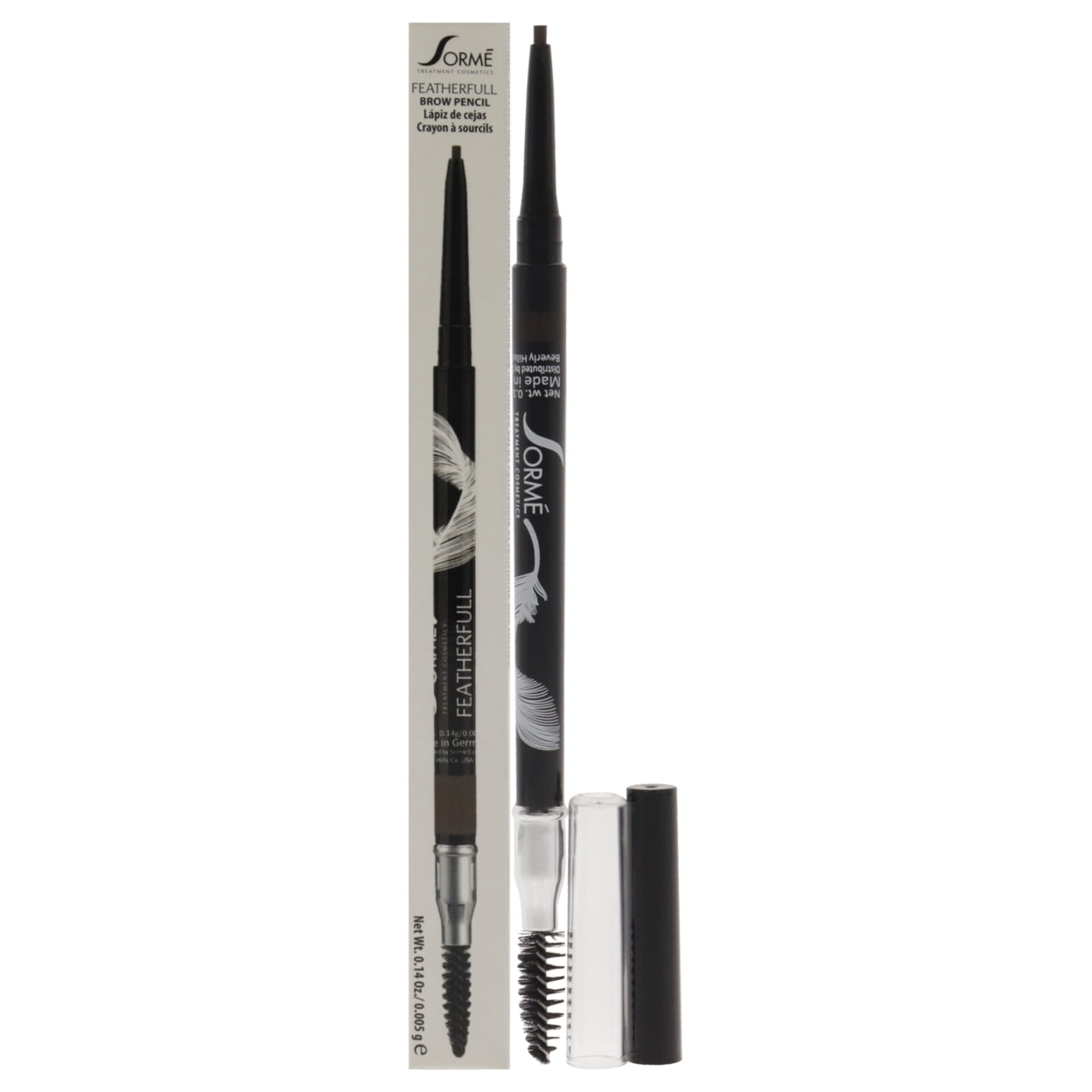 Featherfull Eyebrow Pencil - 53 Brown by Sorme Cosmetics for Women - 0. ...