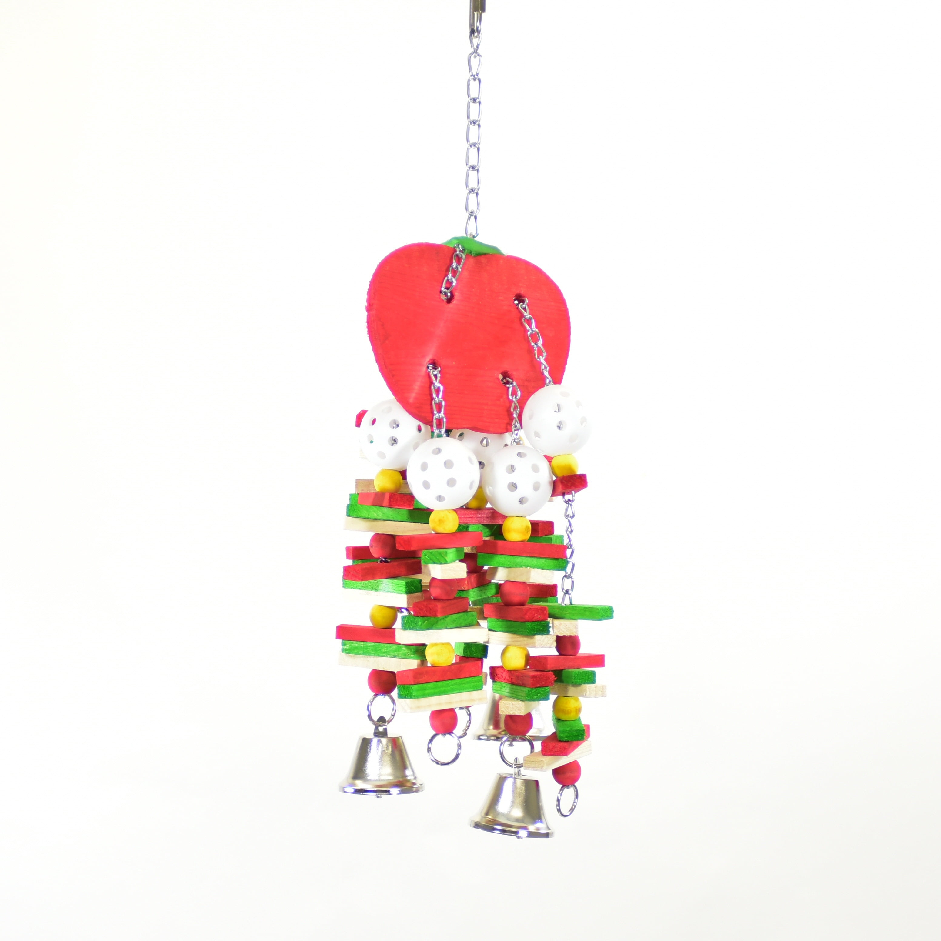 Featherland Paradise Large Apple Bird Toy - Walmart.com