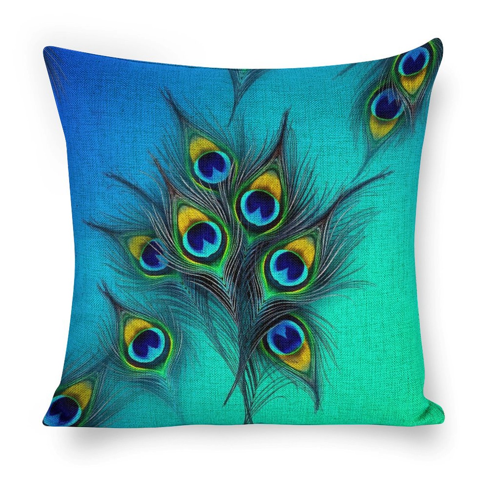 Feathers Linen toss pillowcase Decoration pillowcase Gift preferred ...