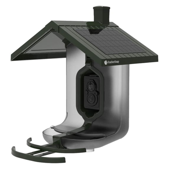 Feathersnap, Smart Bird Feeder, WiFi Solar-Powered, HD Photos Videos ...