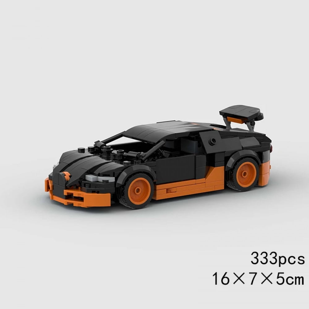 Features Roadster racing car models compatible MOC Small particles ...