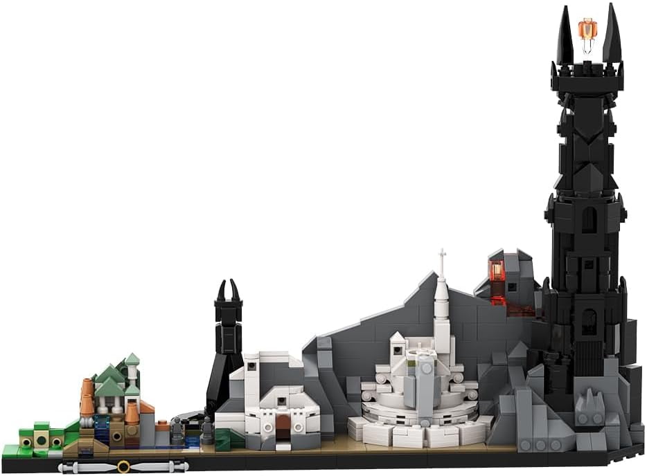 Featuring Dark Magic Castle Tower Building Kit, Famous Film ...