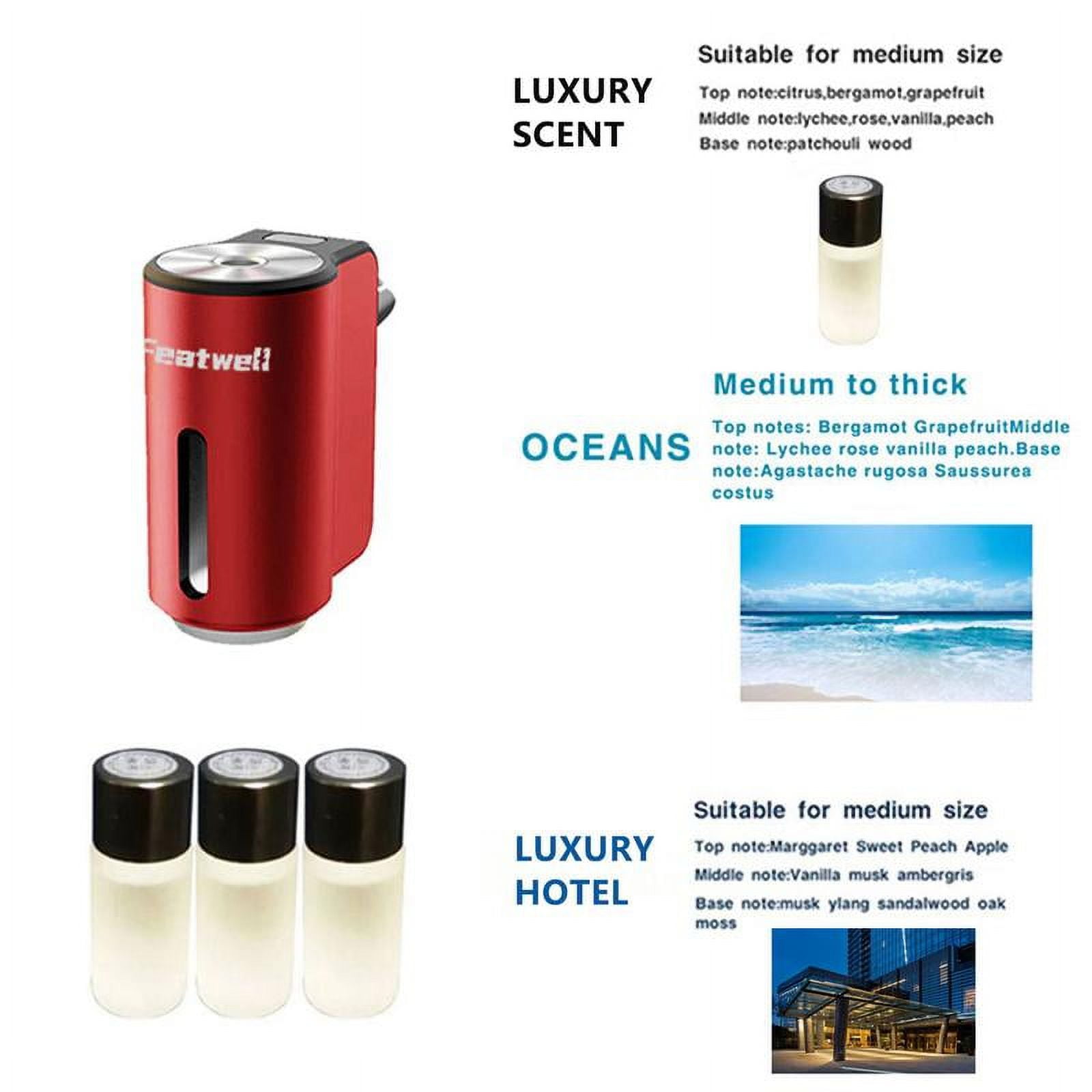 Featwell Car Air Fresheners - 3/6*10ml Natural French Perfume Lasts 45 ...