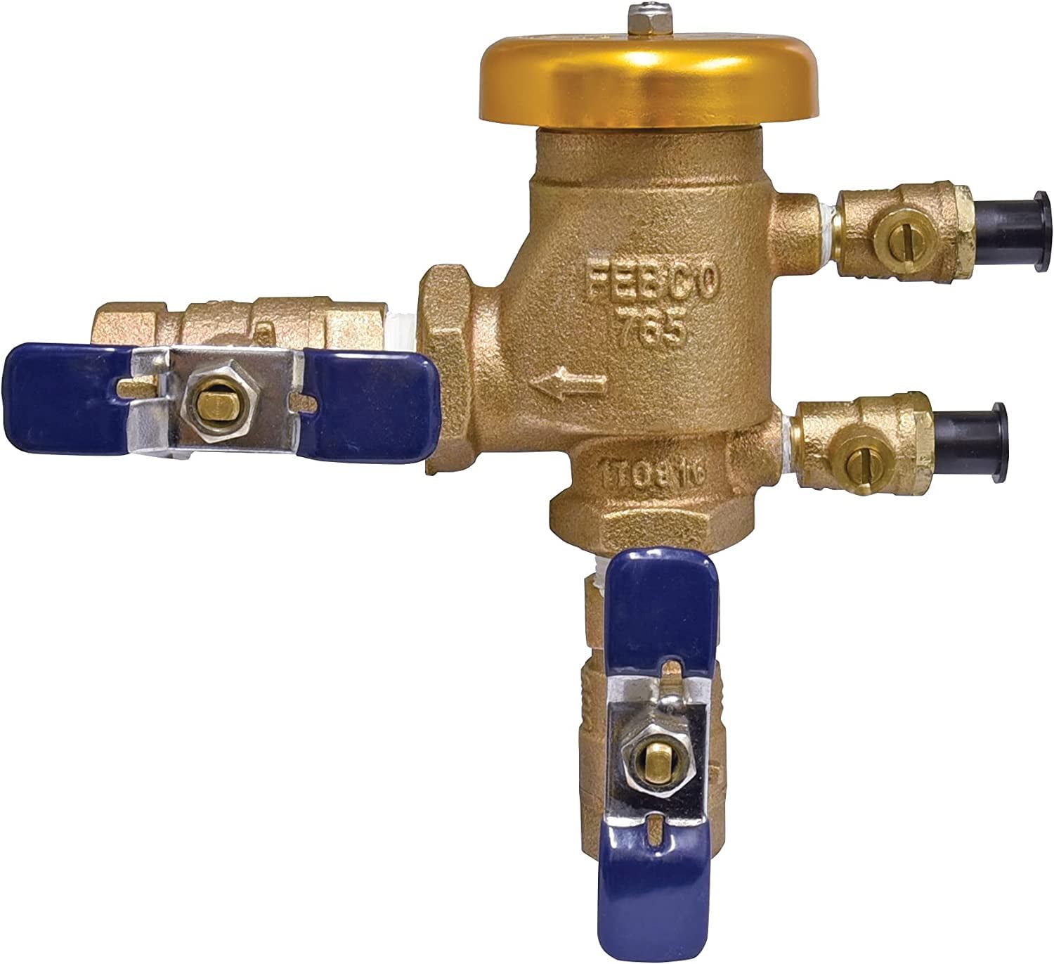 Febco 765 Series 1/2" Bronze Pressure Vacuum Breaker Backflow Preventer ...