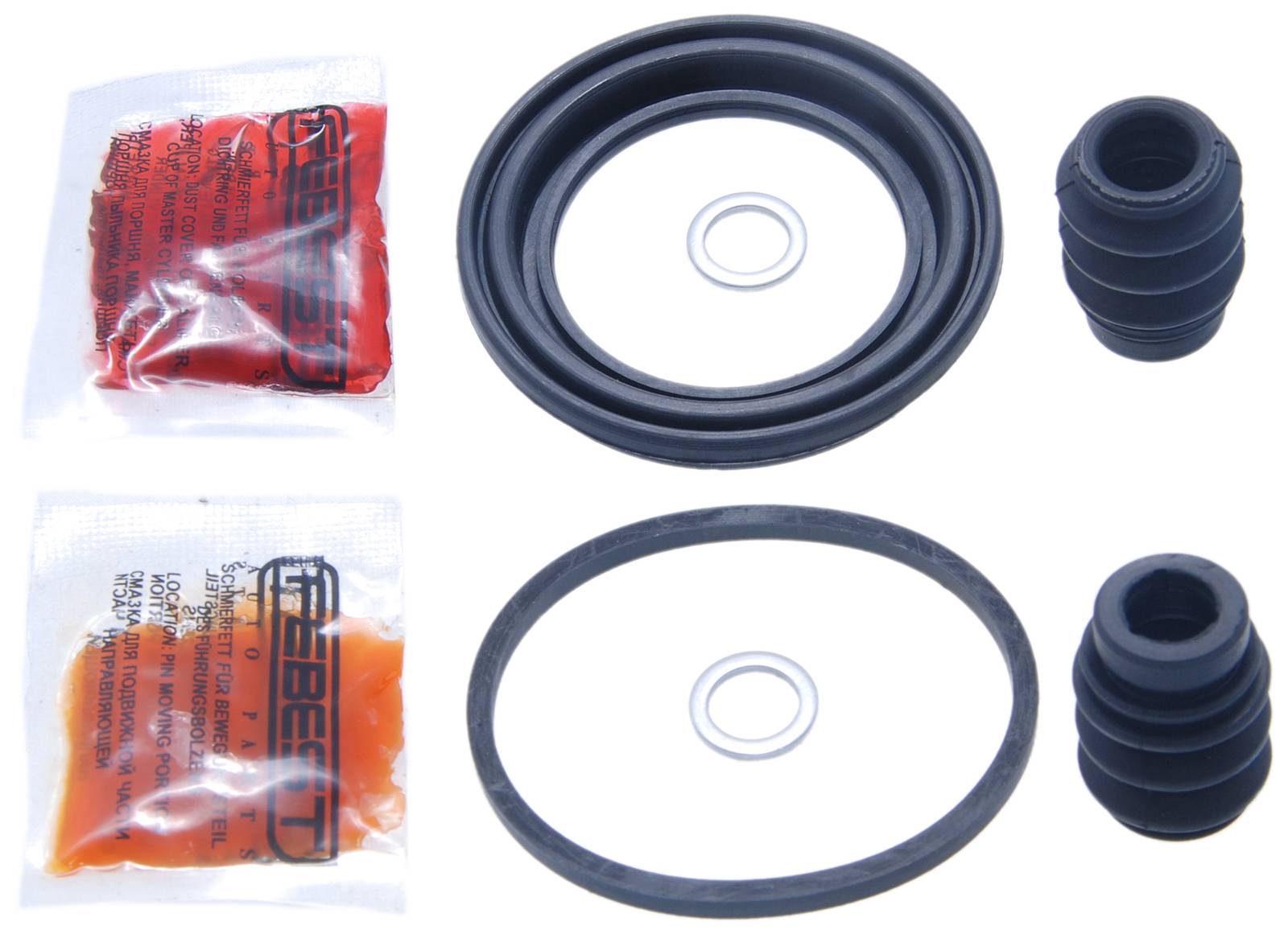 Febest FRONT BRAKE CALIPER REPAIR KIT # 0375-EUF OEM 01463-S04-V00 ...