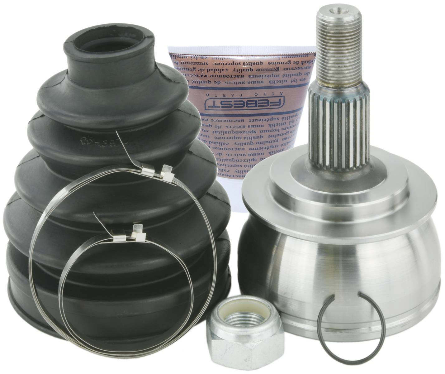 Febest OUTER CV JOINT 25X60.2X25 # 1610-169 OEM A1693705572 - Walmart.com