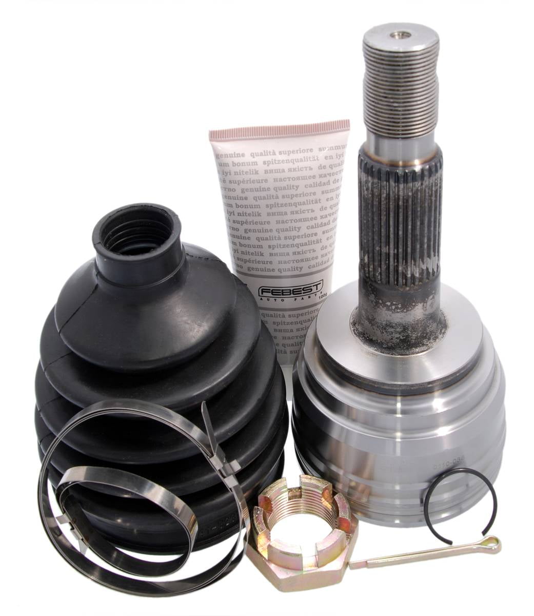 Febest OUTER CV JOINT 27X69X30 # 0110-038 OEM 43430-35030 - Walmart.com