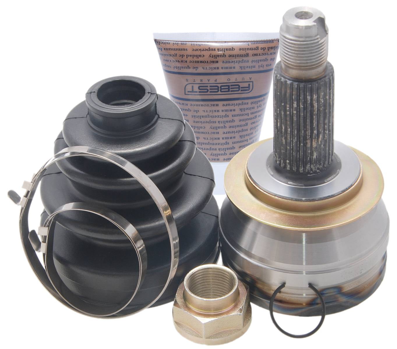 Febest OUTER CV JOINT 30X53.6X27 for SUBARU LEGACY, FORESTER, IMPREZA ...