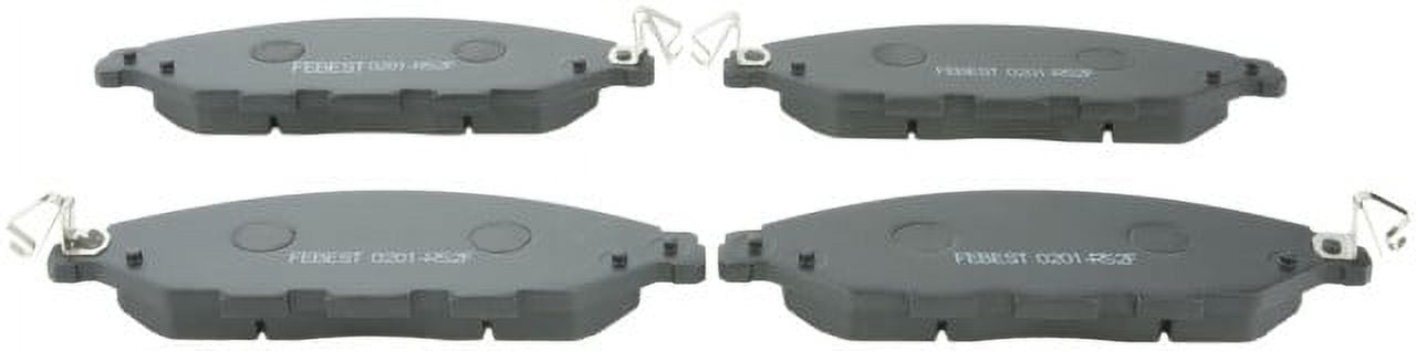 Febest PAD KIT, DISC BRAKE, FRONT # 0201-R52F OEM D1060-3JA0A - Walmart.com